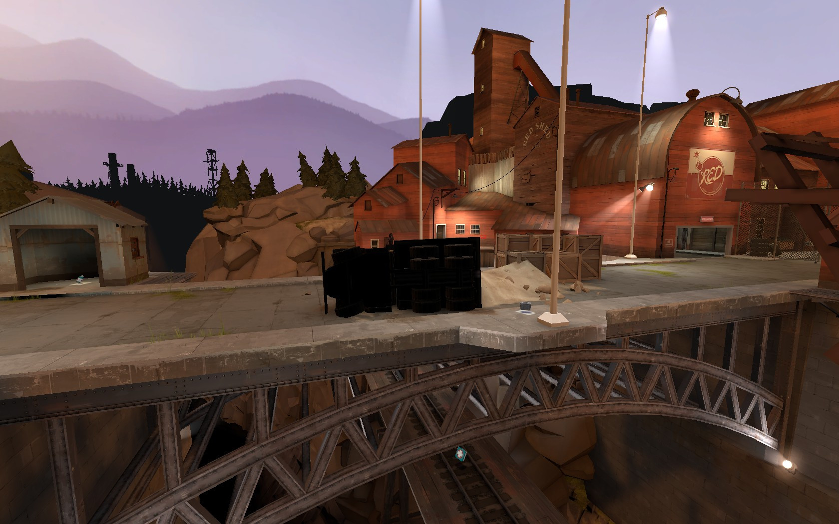 Doublecross with functional day night cycle Mod for Team Fortress 2 ...