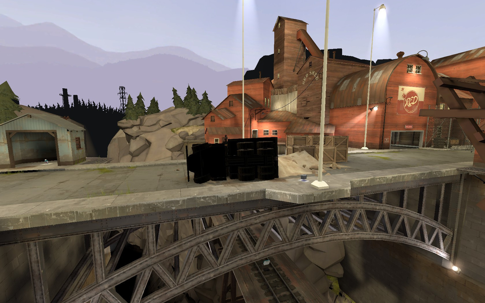 Doublecross with functional day night cycle Mod for Team Fortress 2 ...