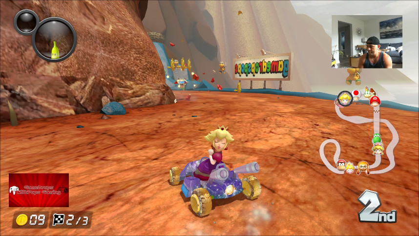 Dark Shadow Peach PMTTYD MKAGPDX kart mod MK8D Mod for Mario Kart 8 ...