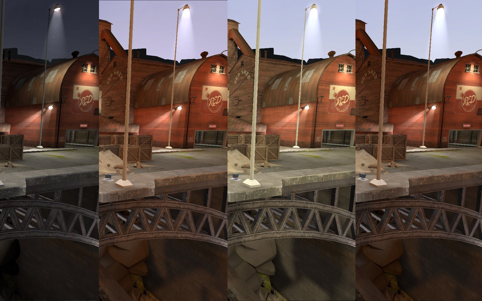Doublecross with functional day night cycle Mod for Team Fortress 2 ...