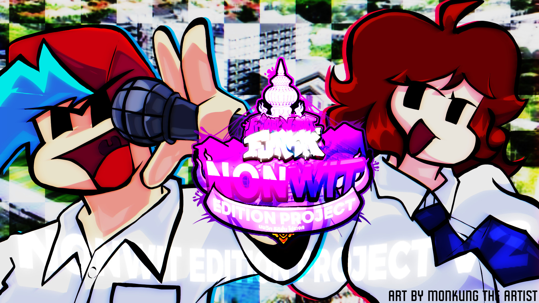 Nonwit Edition Project Songkran Update 1.5 Mod for Friday Night Funkin ...