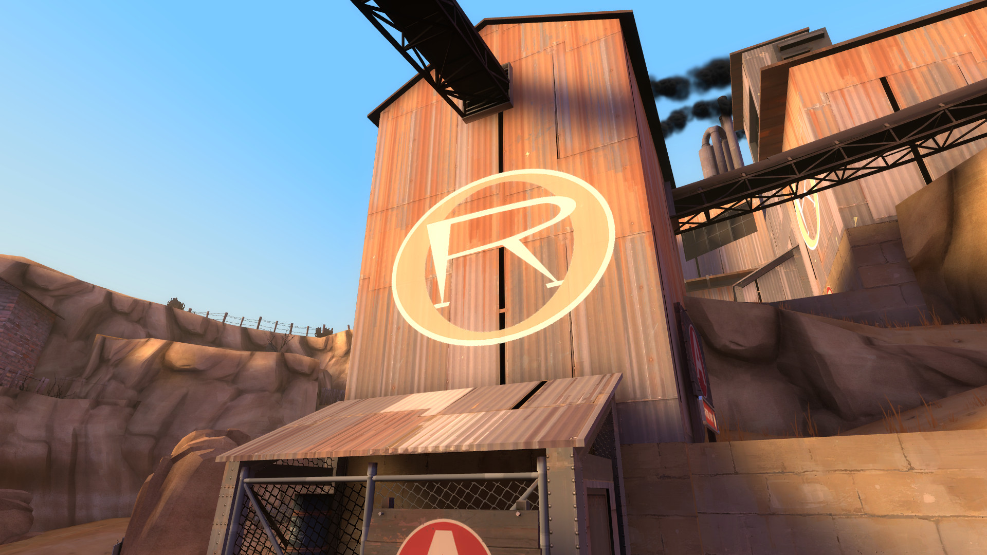 Beta Intel RED & BLU Logos Mod for Team Fortress 2 | TF2 Mods