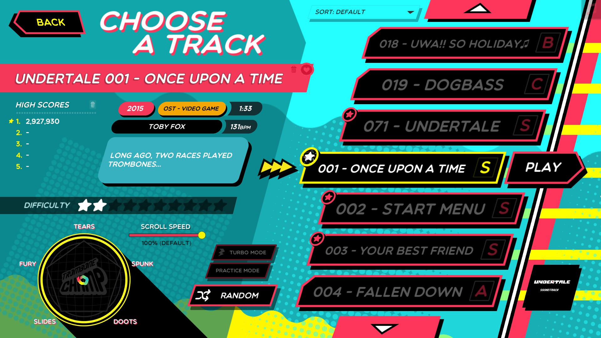 Undertale Songs Mod for Trombone Champ | TC Mods