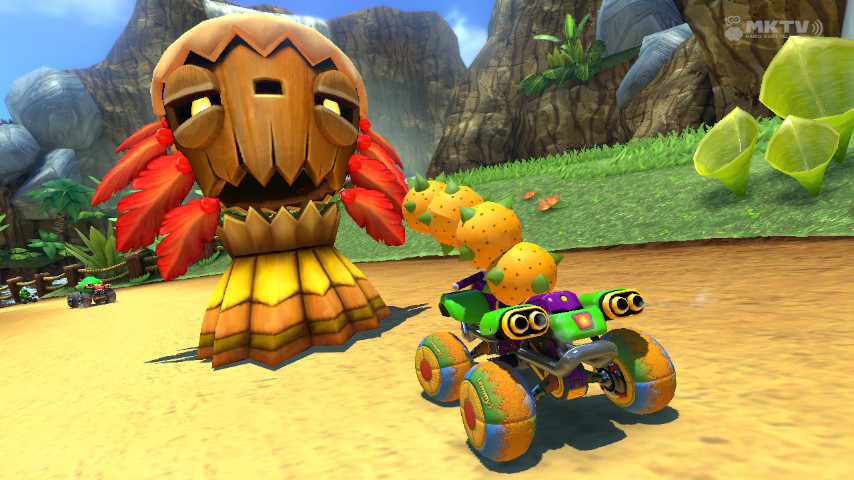 Mario kart world newcomer Pokey (revamped) Mod for Mario Kart 8 | MK8 Mods