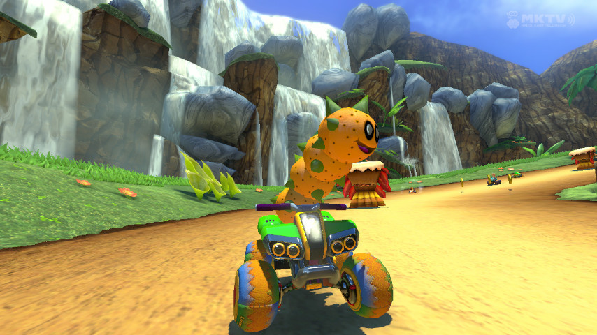 Mario kart world newcomer Pokey (revamped) Mod for Mario Kart 8 | MK8 Mods