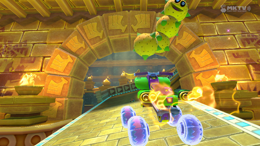 Mario kart world newcomer Pokey (revamped) Mod for Mario Kart 8 Deluxe ...