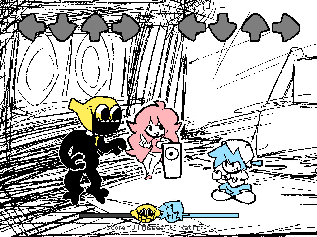 Lite Funkin' THE MONSTER MOD Mod for Friday Night Funkin' | FNF Mods