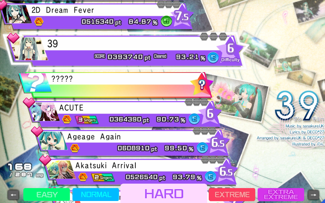 F2nd UI Colors Mod for Hatsune Miku: Project DIVA Mega Mix+ ...