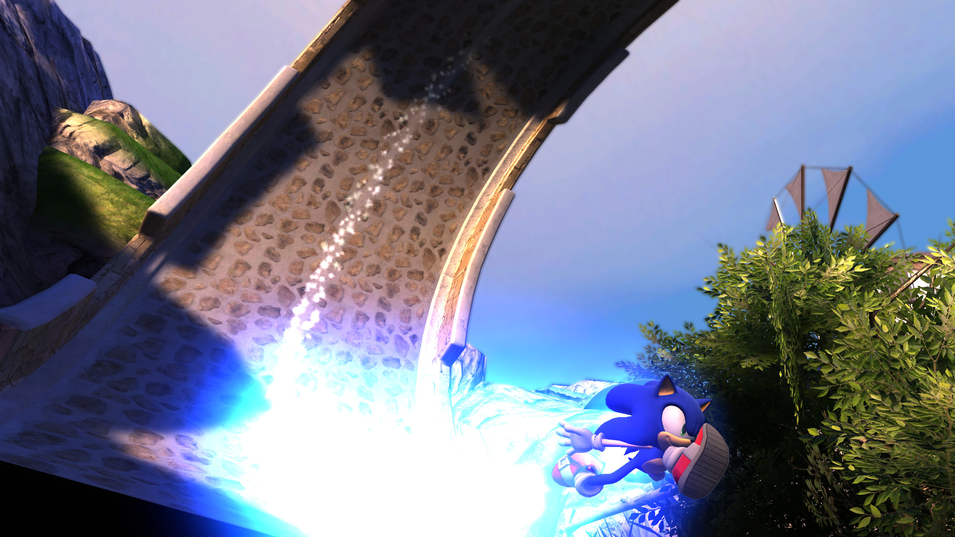 Loop-de-Loop Trail Boost Mod for Unleashed Recompiled | UR Mods