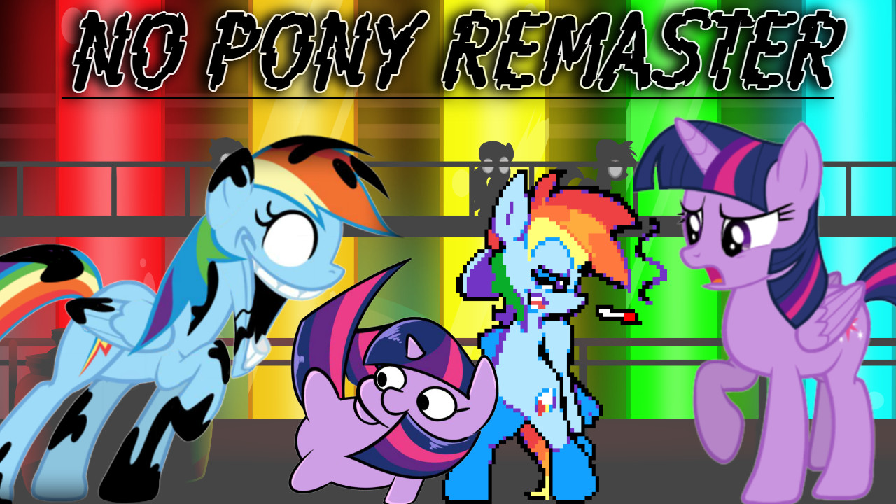 No-Pony-Remaster Mod for Friday Night Funkin' | FNF Mods