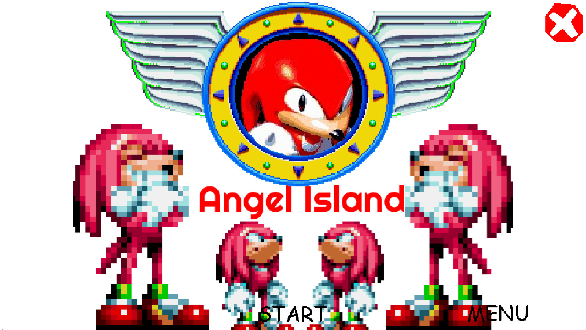 Knuckles & Knuckles feat. Knuckles/Angel Island Mod for Baldi's Basics ...