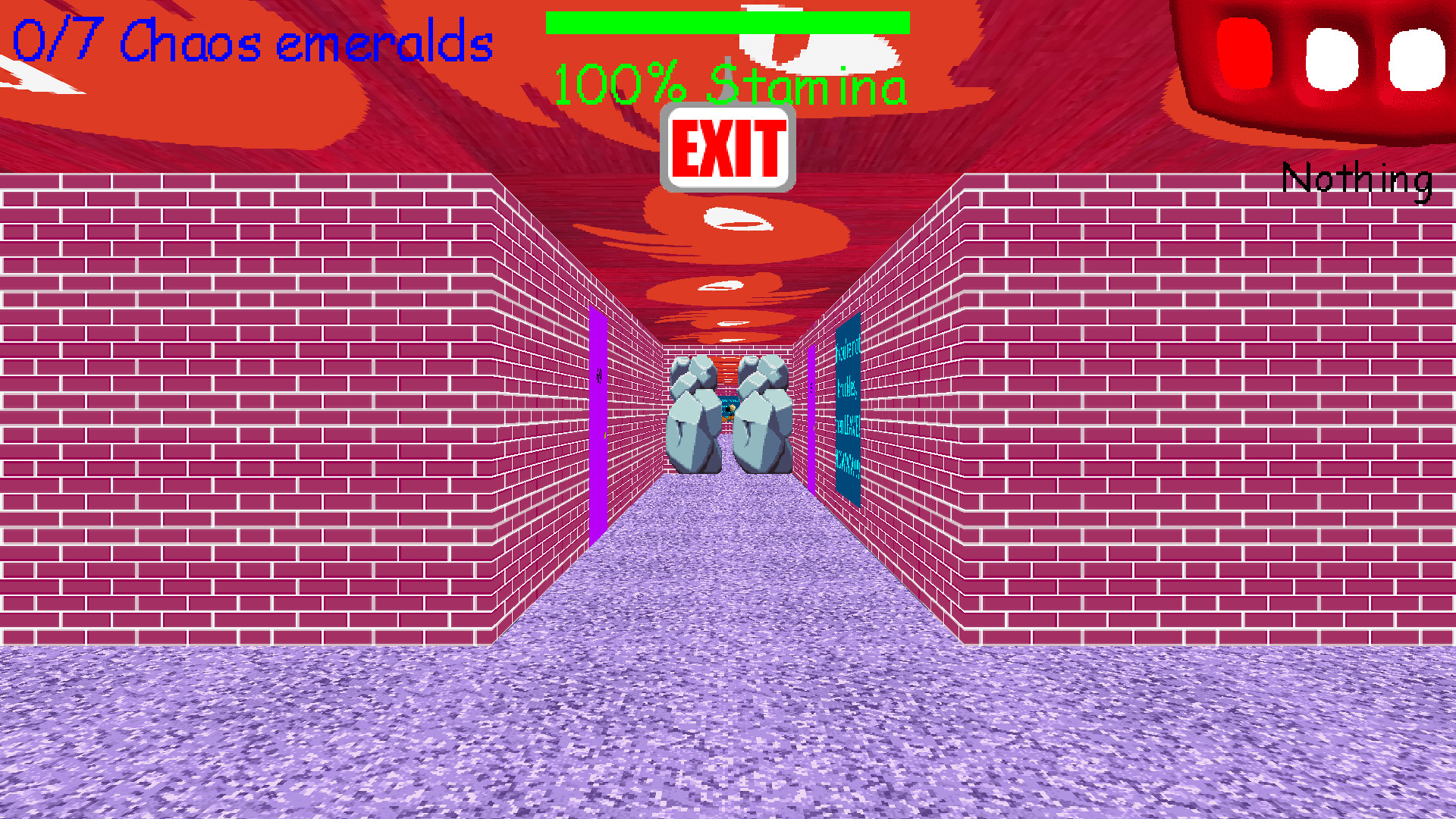 Knuckles & Knuckles feat. Knuckles/Angel Island Mod for Baldi's Basics ...