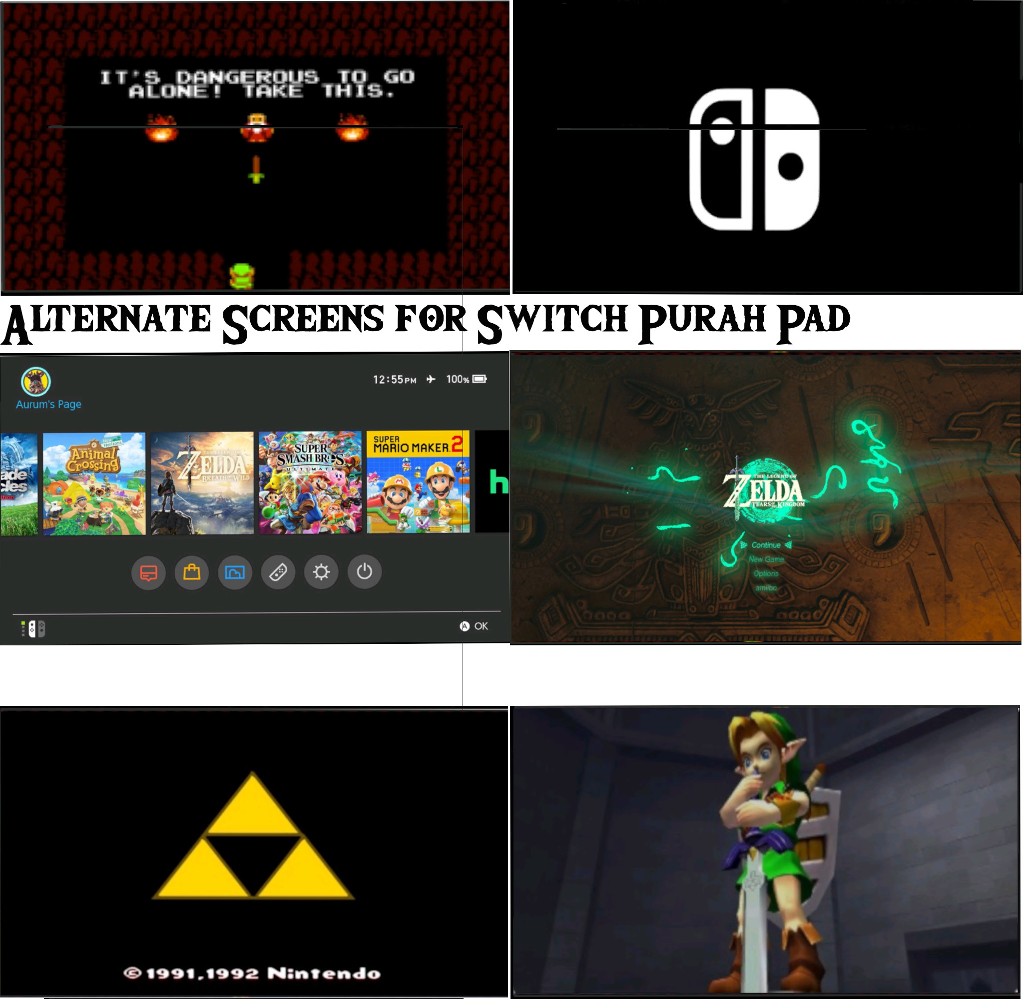 Switch Purah Pad Mod for The Legend of Zelda: Tears of the Kingdom ...