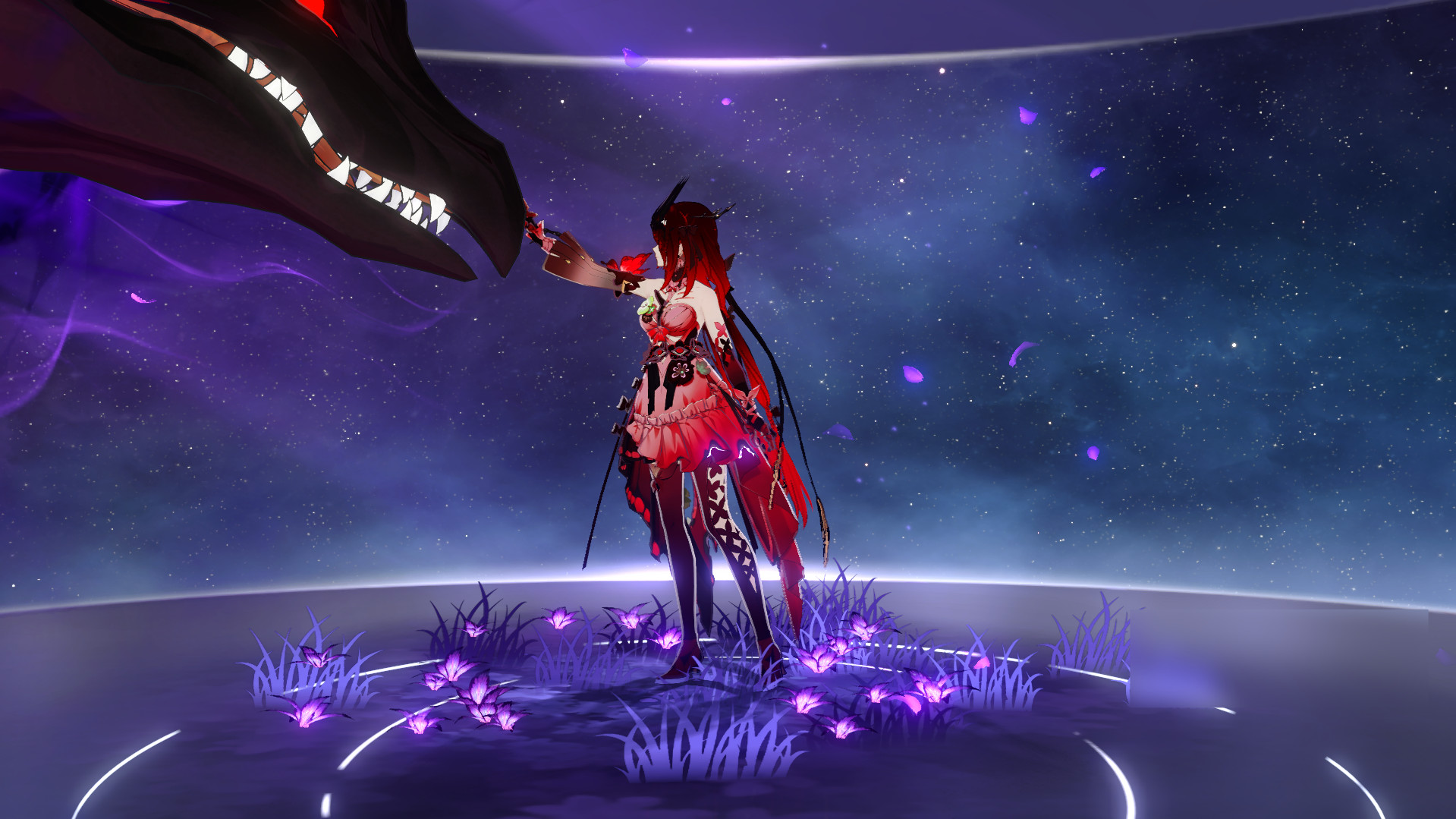 Castorice Vollerei and Red eyes Black Dragon Mod for Honkai Star Rail ...