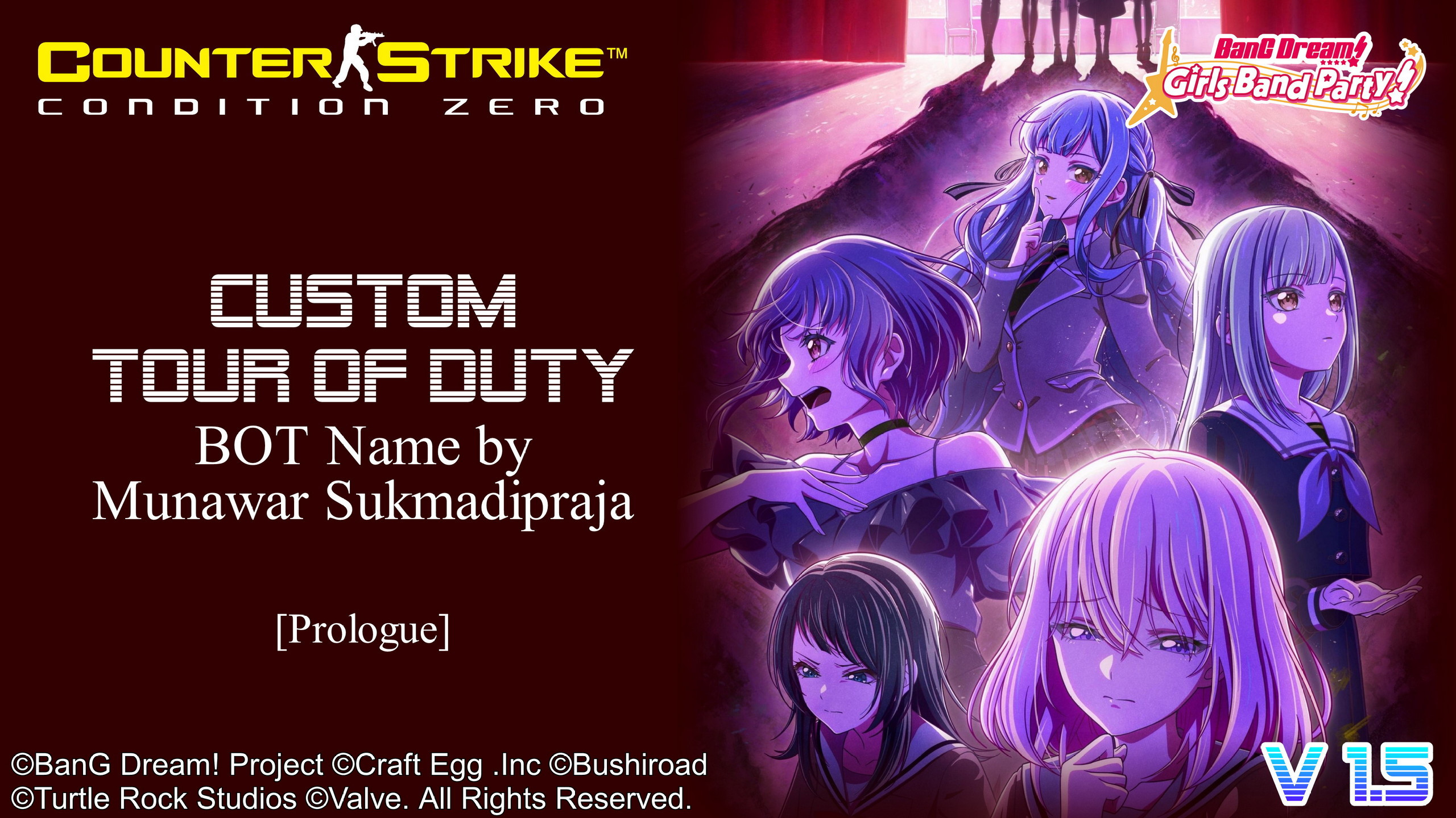 Custom TOD BOT Name from BanG Dream! (Prologue) Mod for Counter-Strike ...