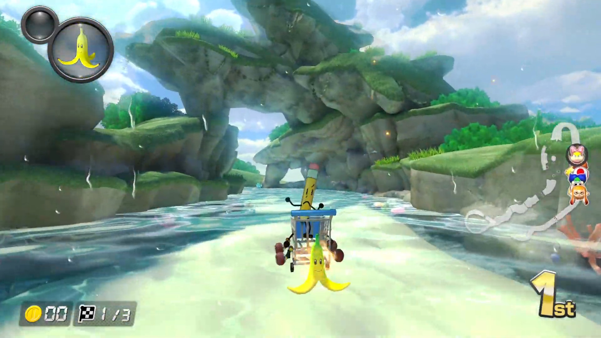 Pencil from "Battle for dream island" - BFDI Mod for Mario Kart 8 ...