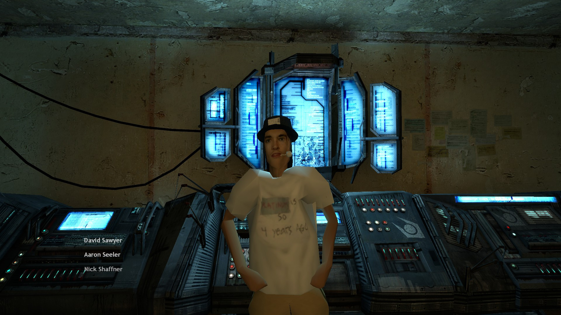 Alex Ebert Over Barney Mod for Half-Life 2 | HL2 Mods