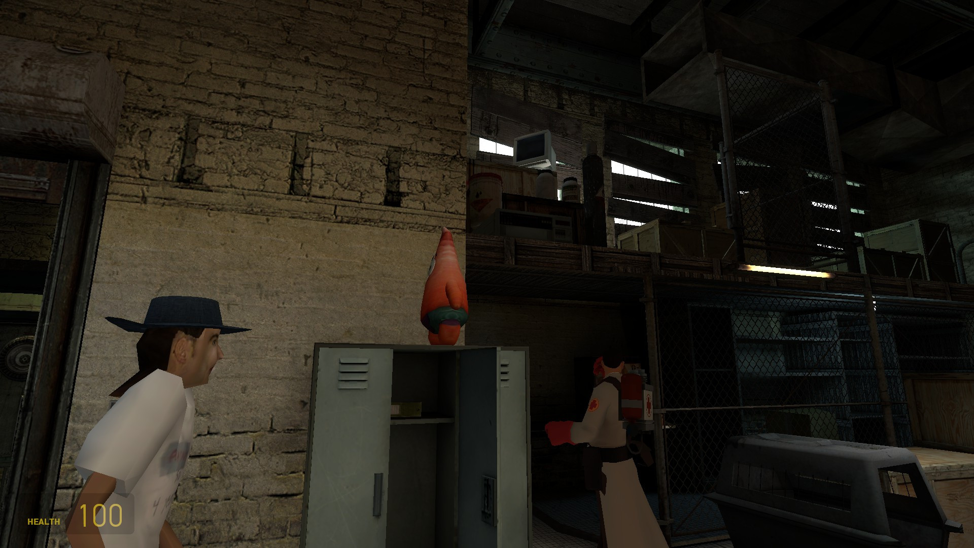 Alex Ebert Over Barney Mod for Half-Life 2 | HL2 Mods