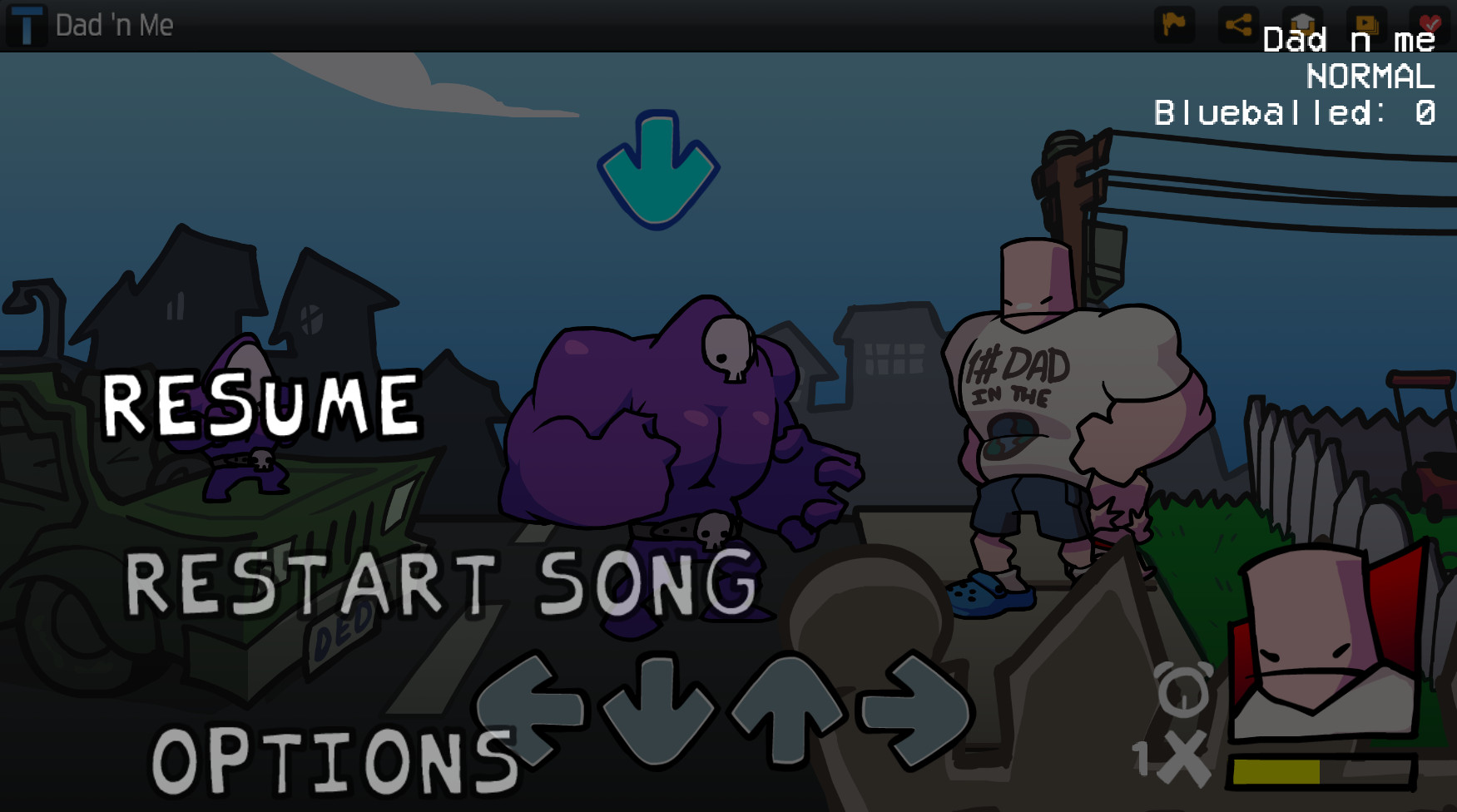 NG rhythm rebels Dad N' Me [unfinished build] Mod for Friday Night ...