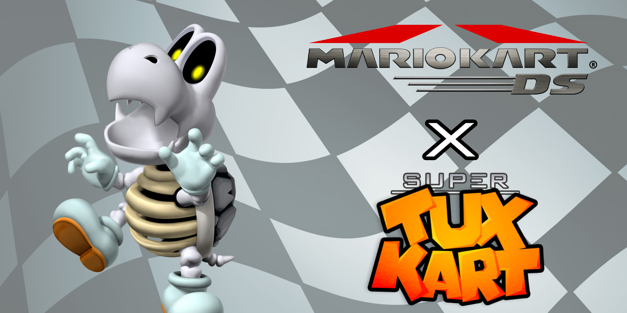 Dry Bones DX Mod for SuperTuxKart | STK Mods