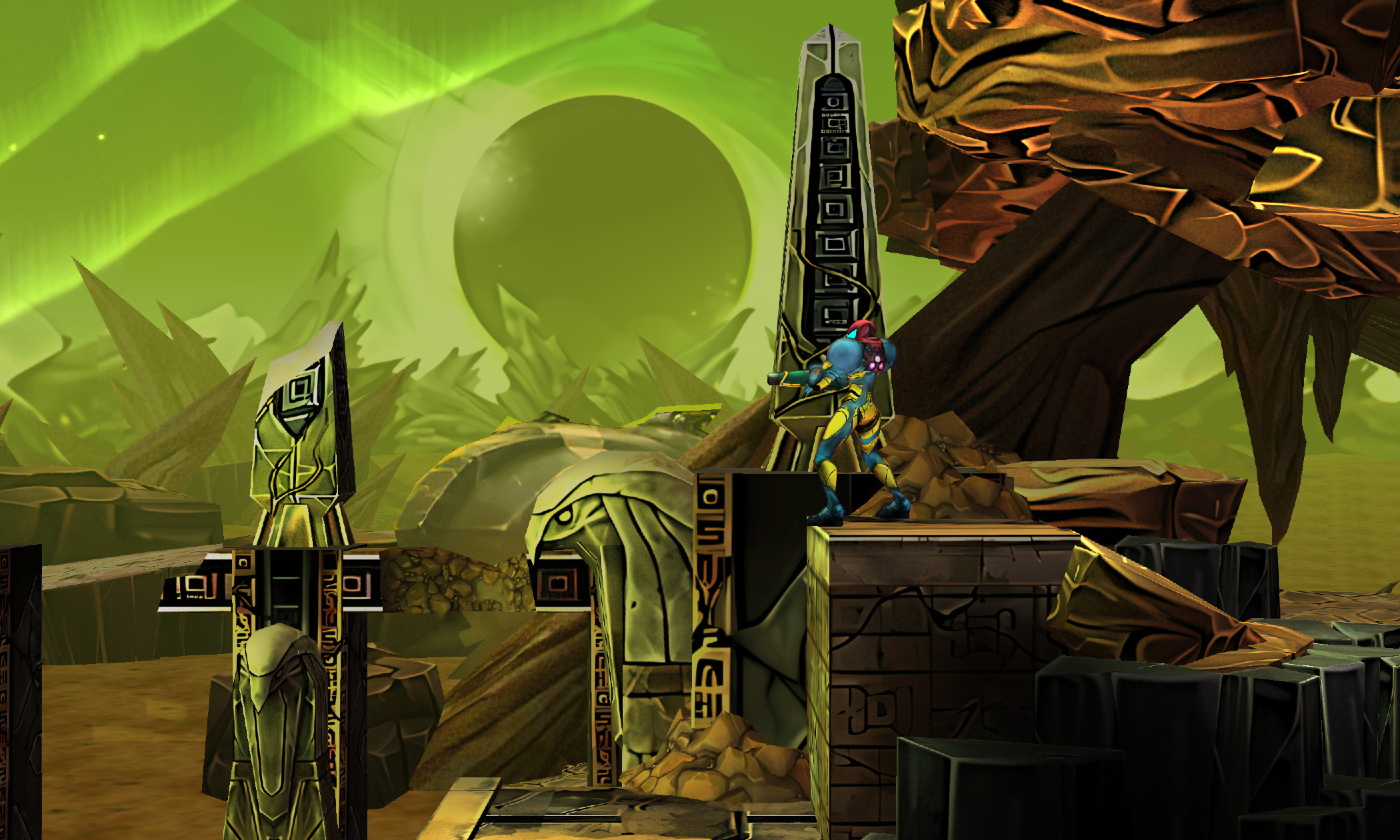 GBA Styled Fusion Suits Mod for Metroid: Samus Returns | M:SR Mods