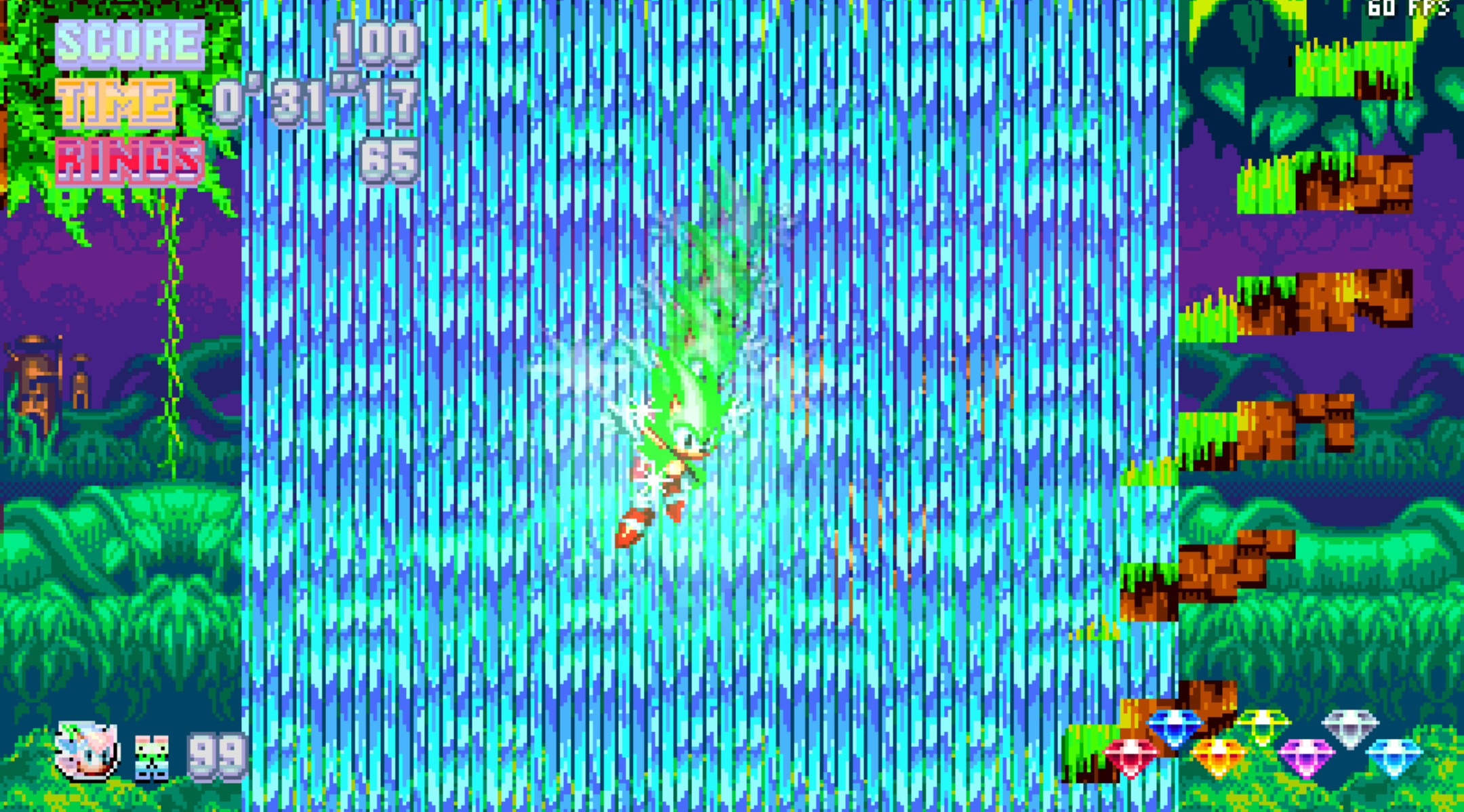 Team Heroes HUD Mania Styled Mod for Sonic 3 A.I.R. | S3AIR Mods