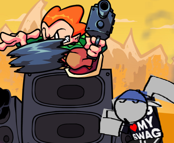 HAJD - GHEARTMYSWAG SKIN FOR PSYCH ENGINE ONLINE Mod for Friday Night ...