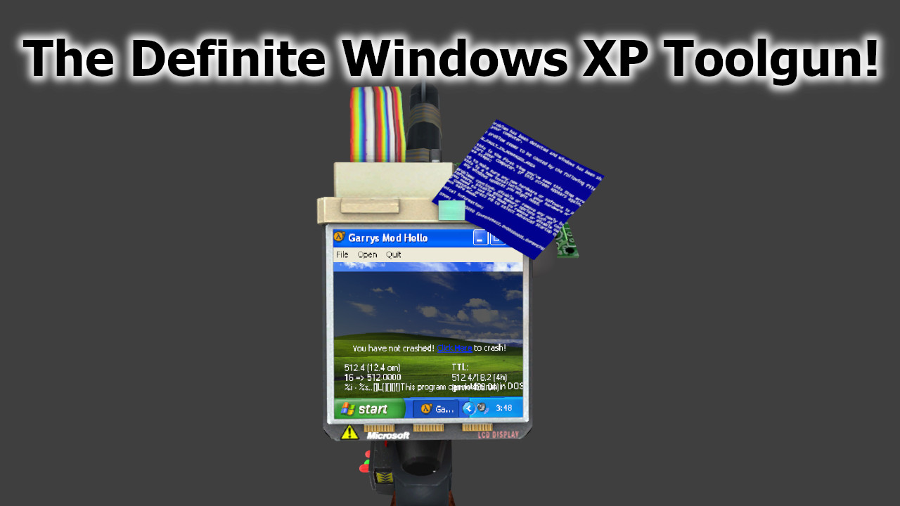The Definite Windows XP Toolgun Mod for Garry's Mod | GMod Mods