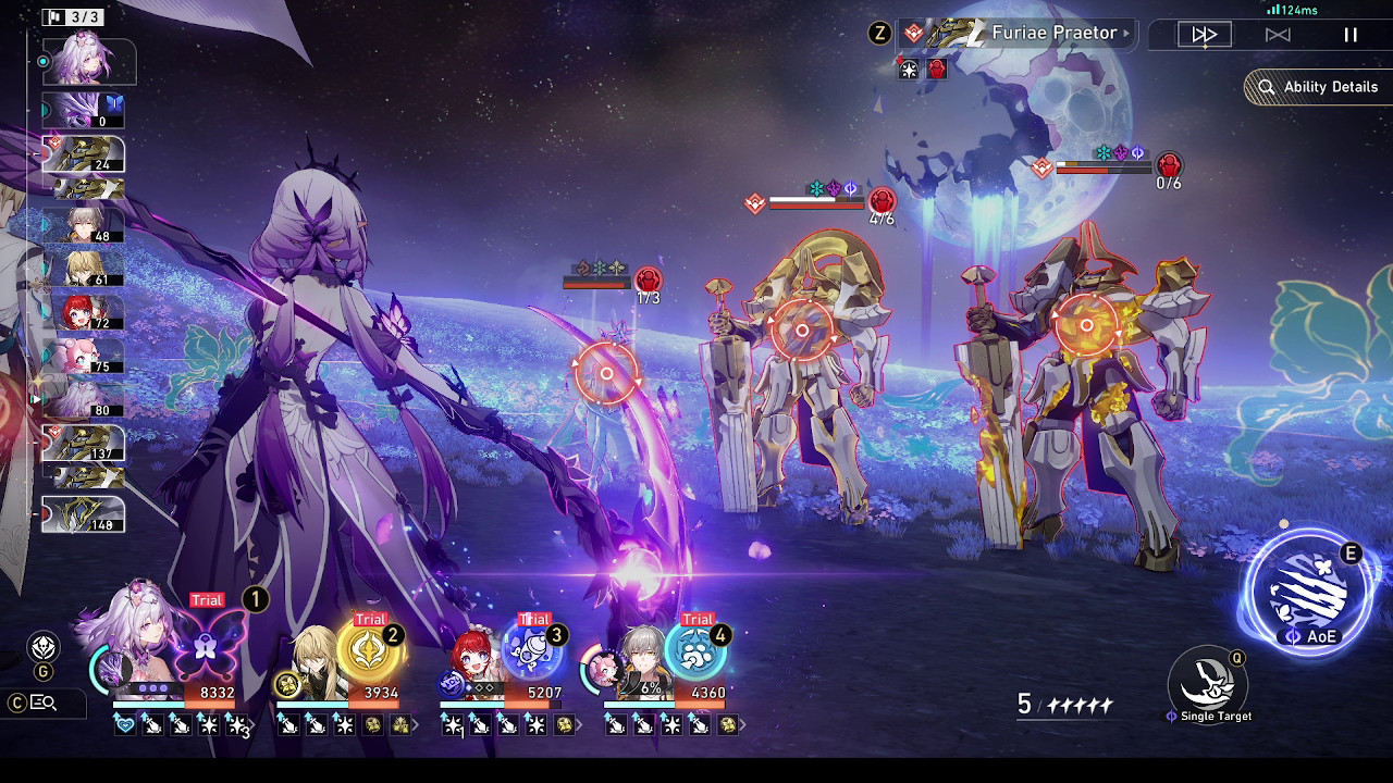 Purple Dress Castorice Mod for Honkai Star Rail | HSR Mods