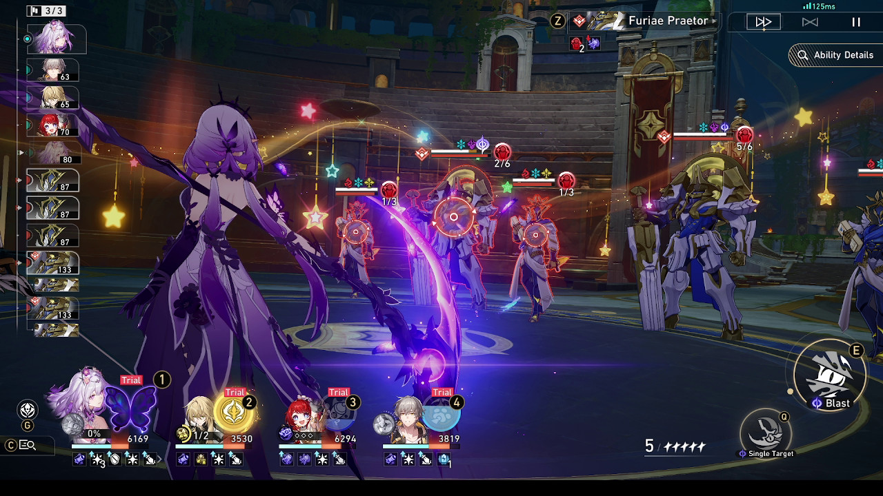 Purple Dress Castorice Mod for Honkai Star Rail | HSR Mods