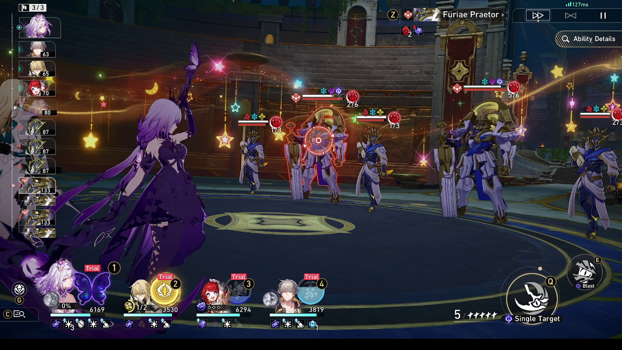 Purple Dress Castorice Mod for Honkai Star Rail | HSR Mods