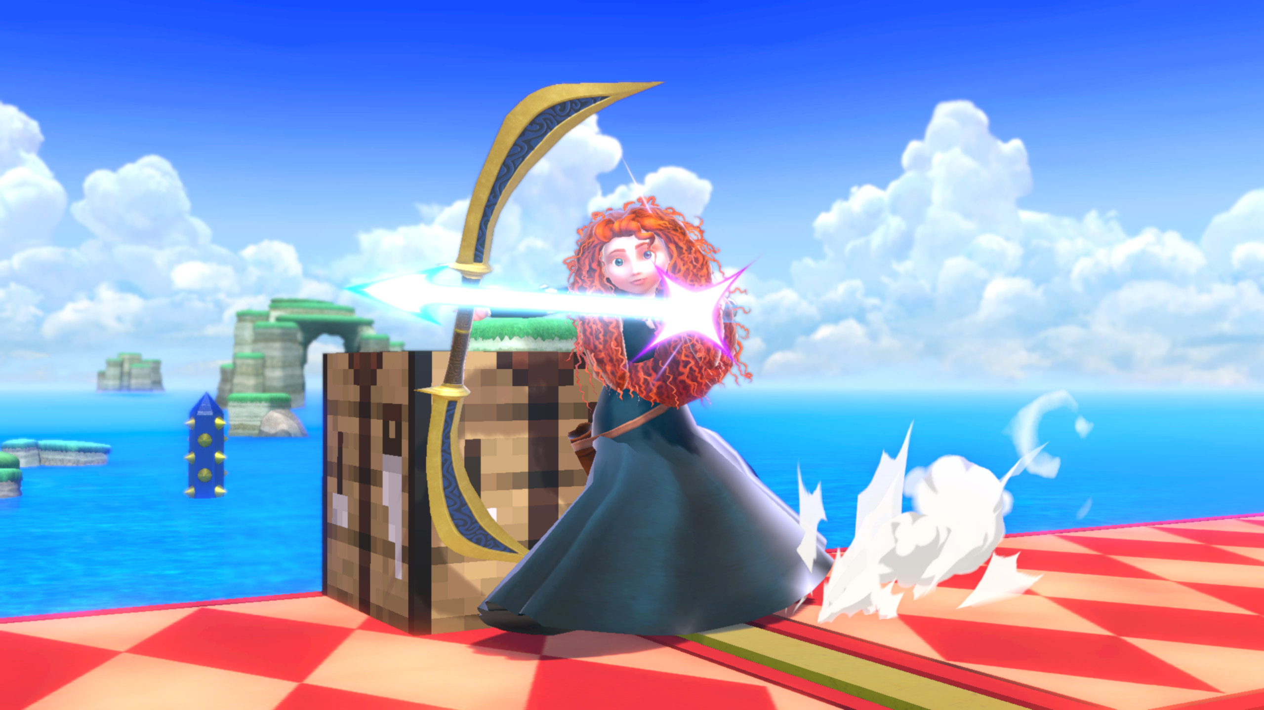 Disney| Merida over Pit Mod for Super Smash Bros. Ultimate | SSBU Mods