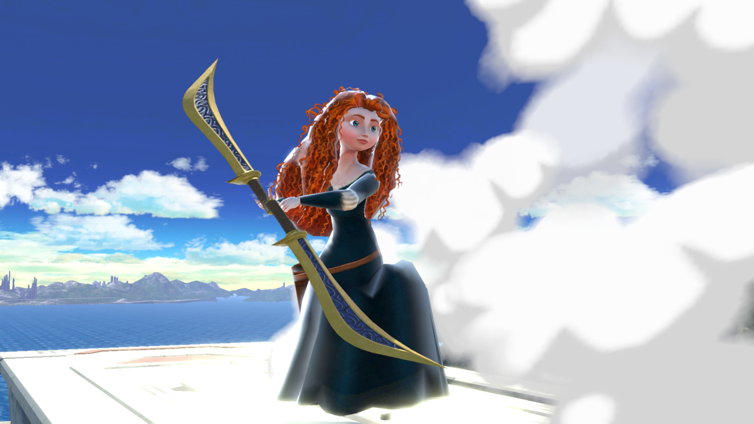 Disney| Merida over Pit Mod for Super Smash Bros. Ultimate | SSBU Mods
