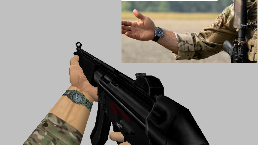 TACTICAL OPERATOR Arms (OLIVE & MULTICAM) Mod for Counter-Strike 1.6 ...