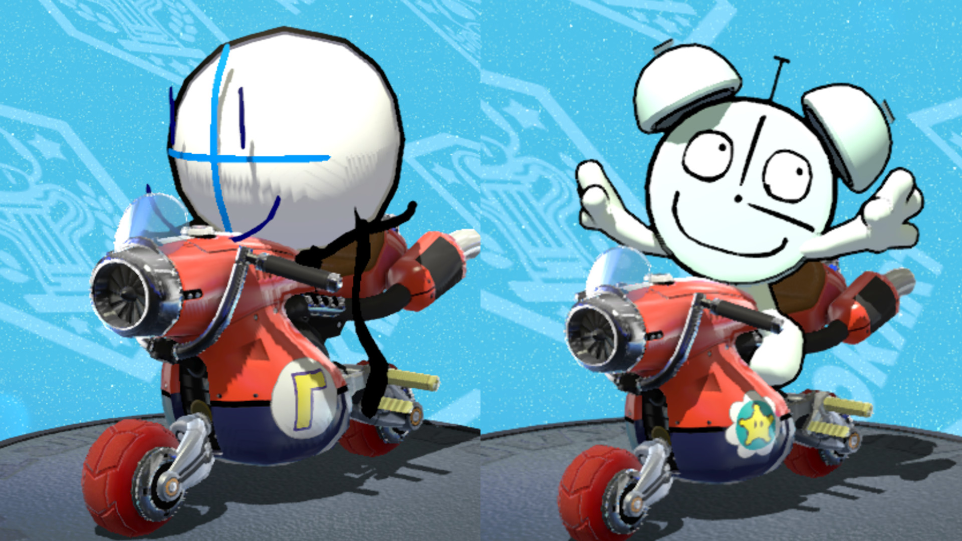 animatic + clock (itft animatic battle bfdi) Mod for Mario Kart 8 ...