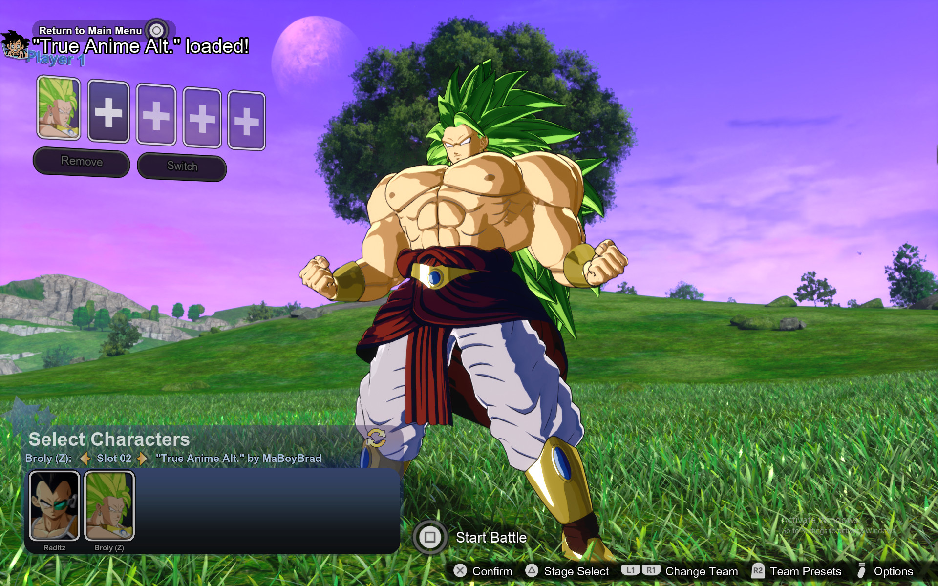 [DBColorZ] Z Broly Alts Mod for Dragon Ball: Sparking! ZERO | DBSZ Mods