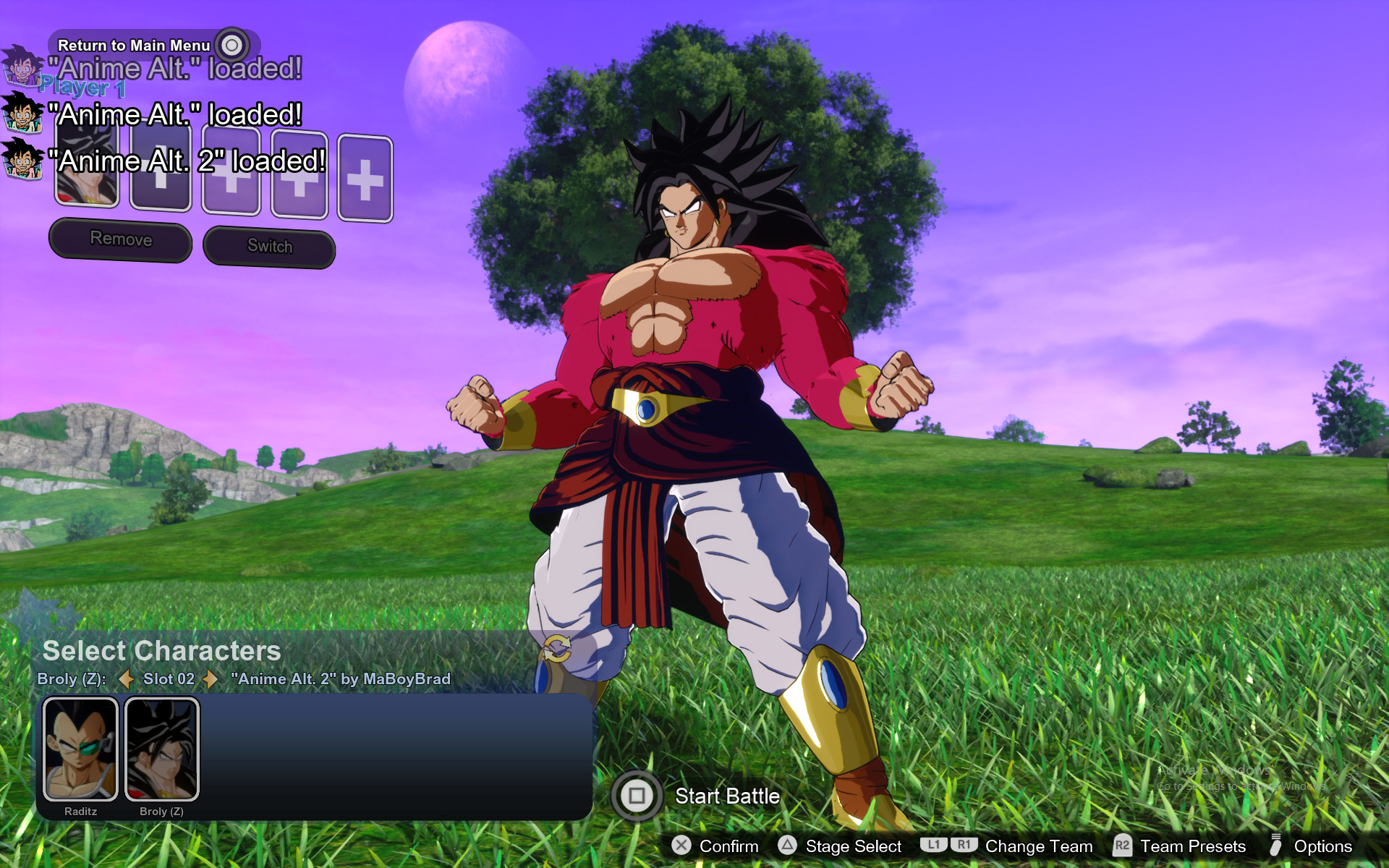 [DBColorZ] Z Broly Alts Mod for Dragon Ball: Sparking! ZERO | DBSZ Mods