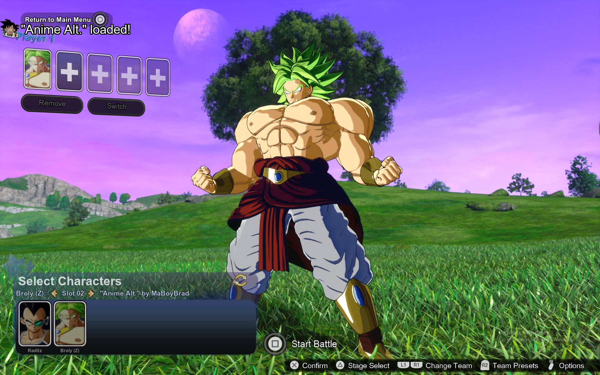 [DBColorZ] Z Broly Alts Mod for Dragon Ball: Sparking! ZERO | DBSZ Mods