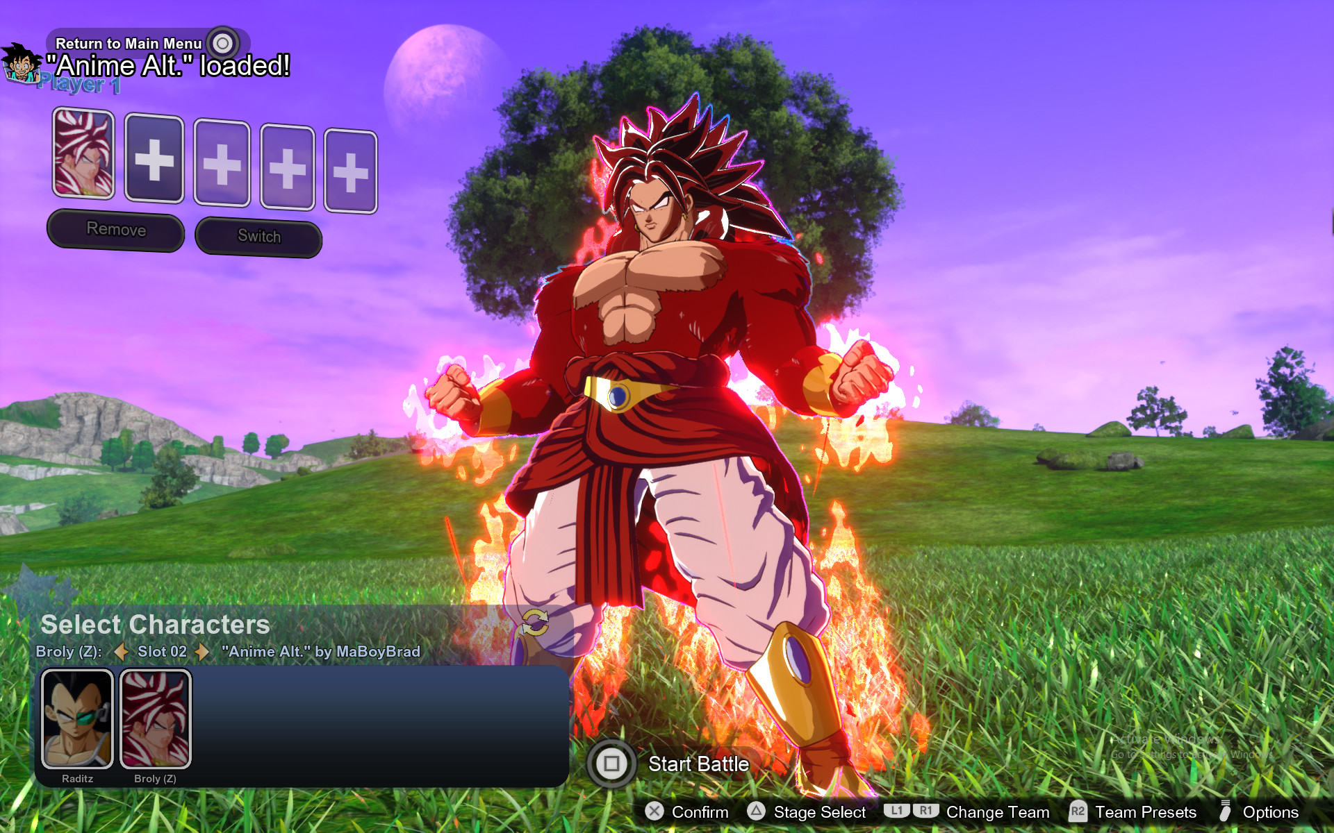 [DBColorZ] Z Broly Alts Mod for Dragon Ball: Sparking! ZERO | DBSZ Mods