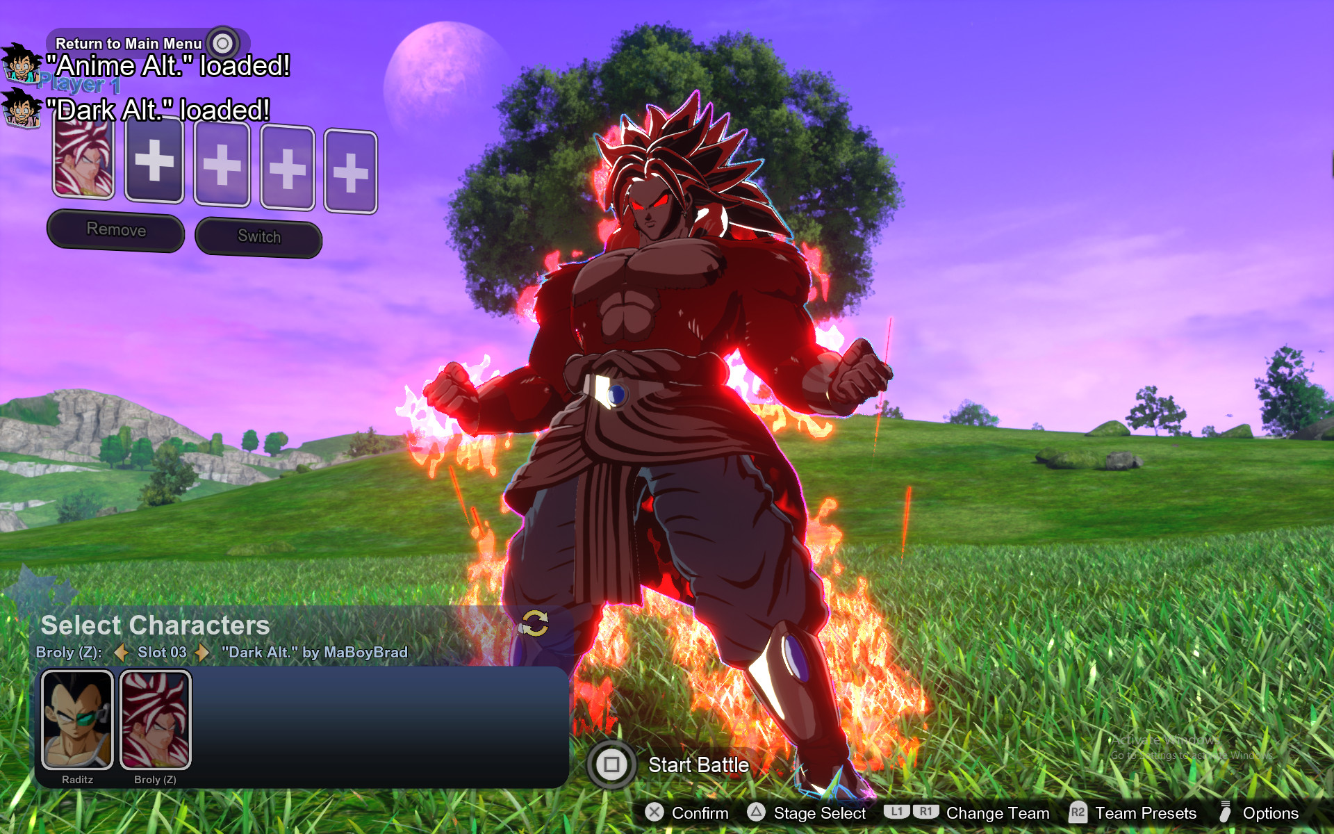 [DBColorZ] Z Broly Alts Mod for Dragon Ball: Sparking! ZERO | DBSZ Mods