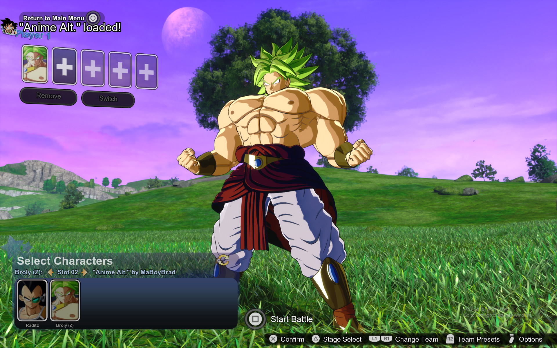 [DBColorZ] Z Broly Alts Mod for Dragon Ball: Sparking! ZERO | DBSZ Mods