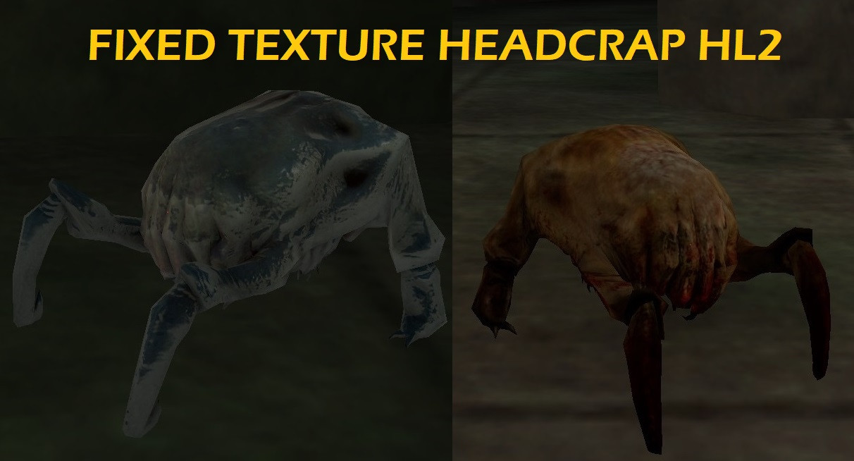 Fixed texture Headcrap HL2 Mod for Half-Life: Source | HL:S Mods