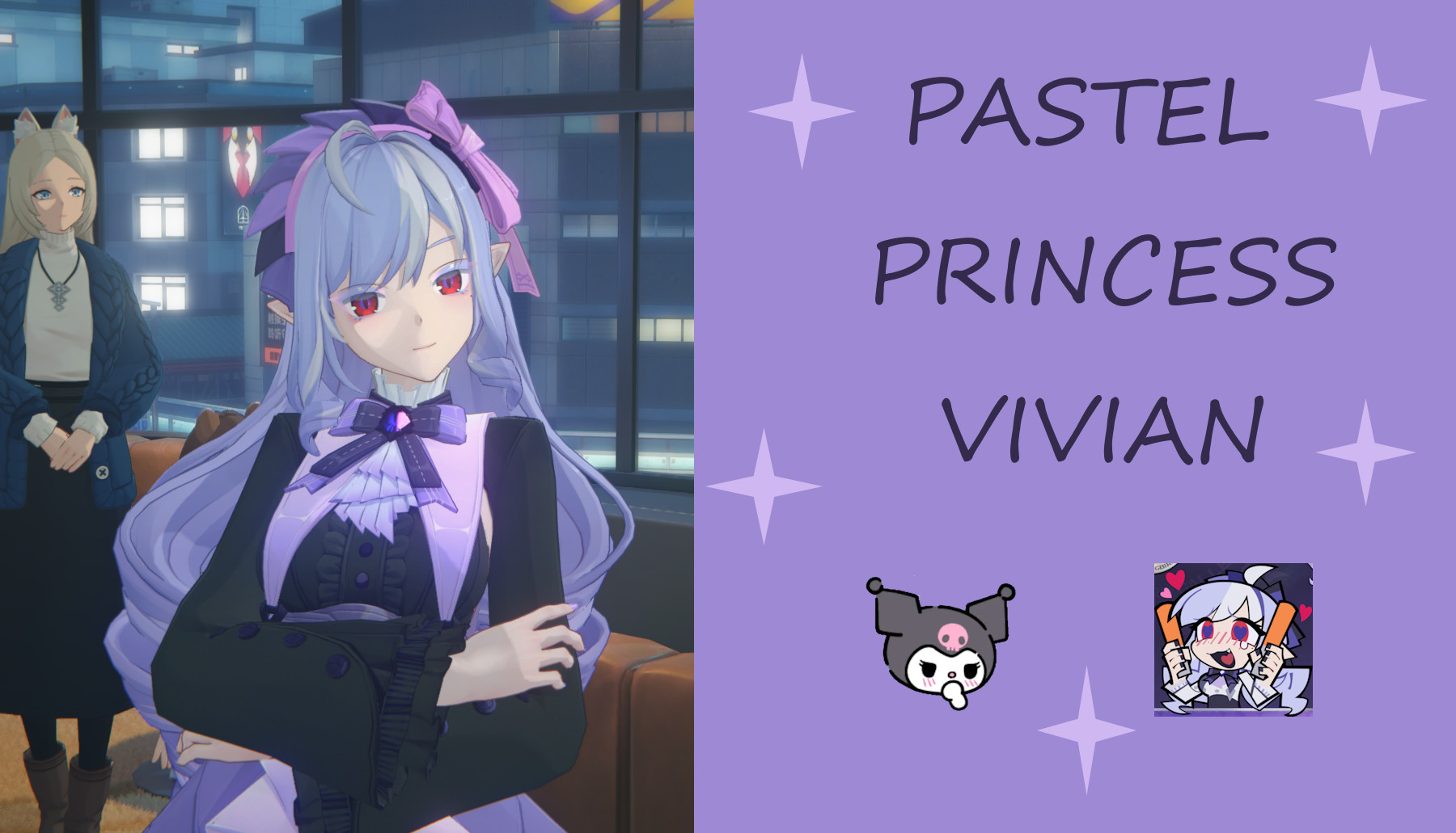 Pastel Princess Vivian Mod for Zenless Zone Zero | ZZZ Mods