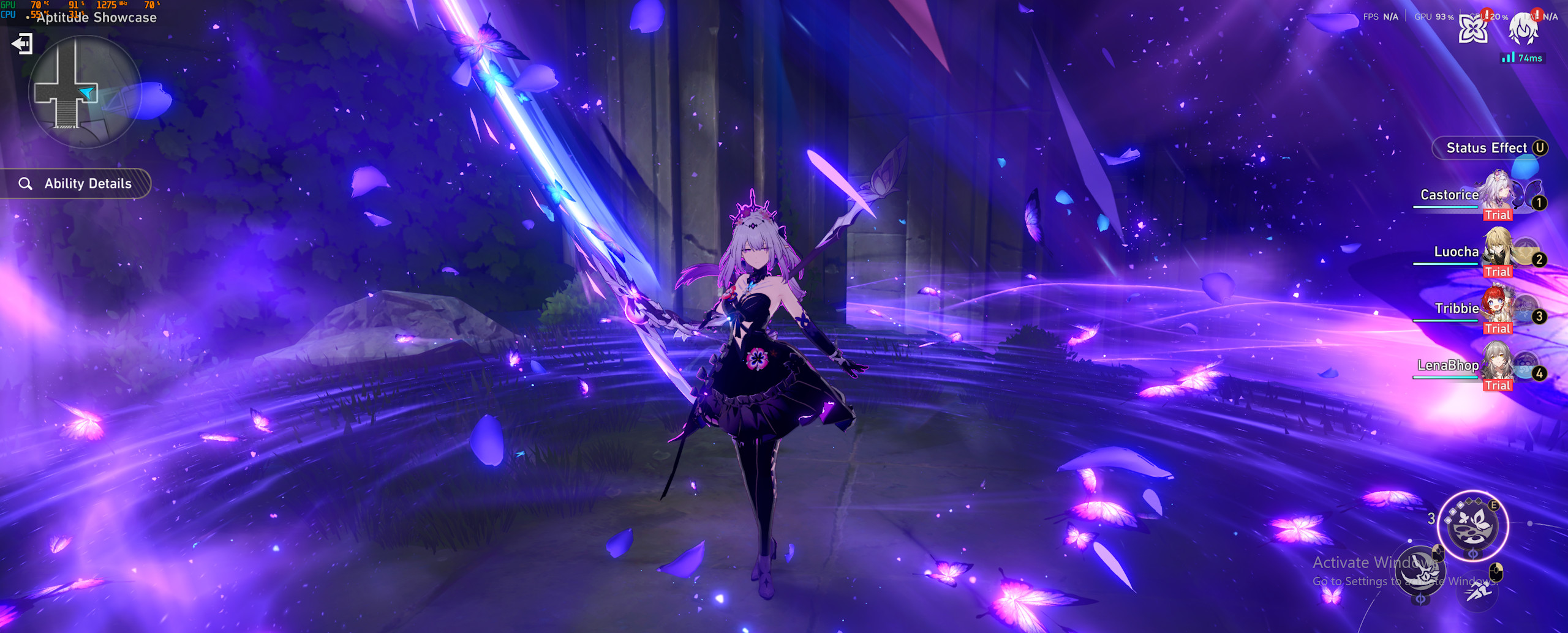 Castorice Dark Dress Mod for Honkai Star Rail | HSR Mods