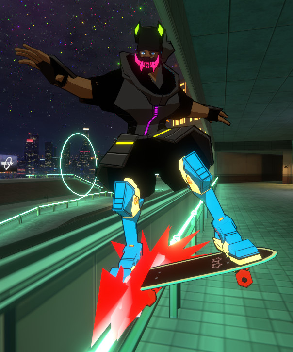 Neon Devil Theory Mod for Bomb Rush Cyberfunk | BRC Mods