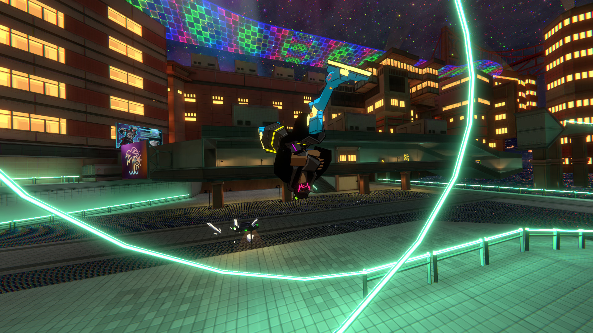 Neon Devil Theory Mod for Bomb Rush Cyberfunk | BRC Mods