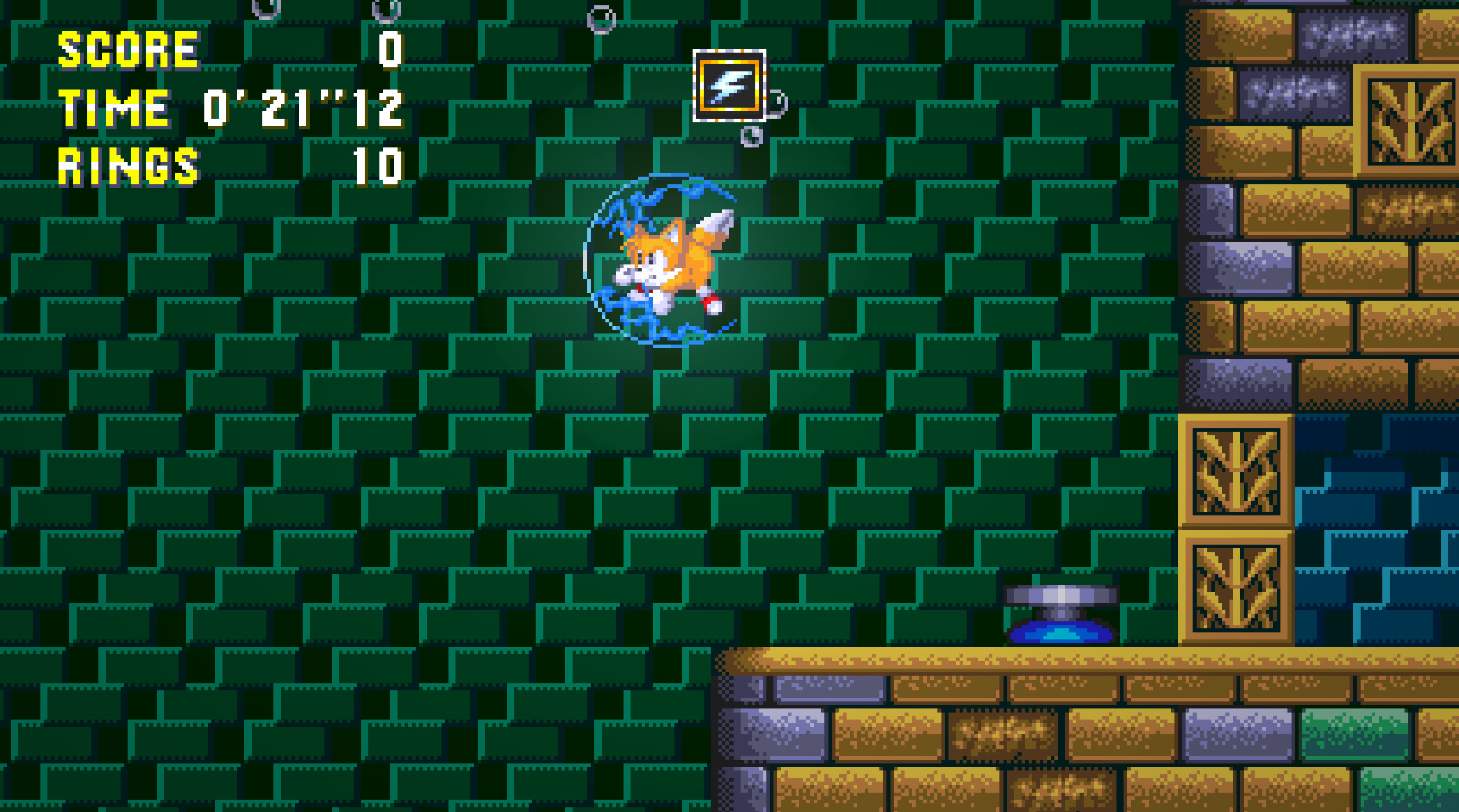 Usable Fire and Lightning Shield Underwater Mod for Sonic 3 A.I.R ...