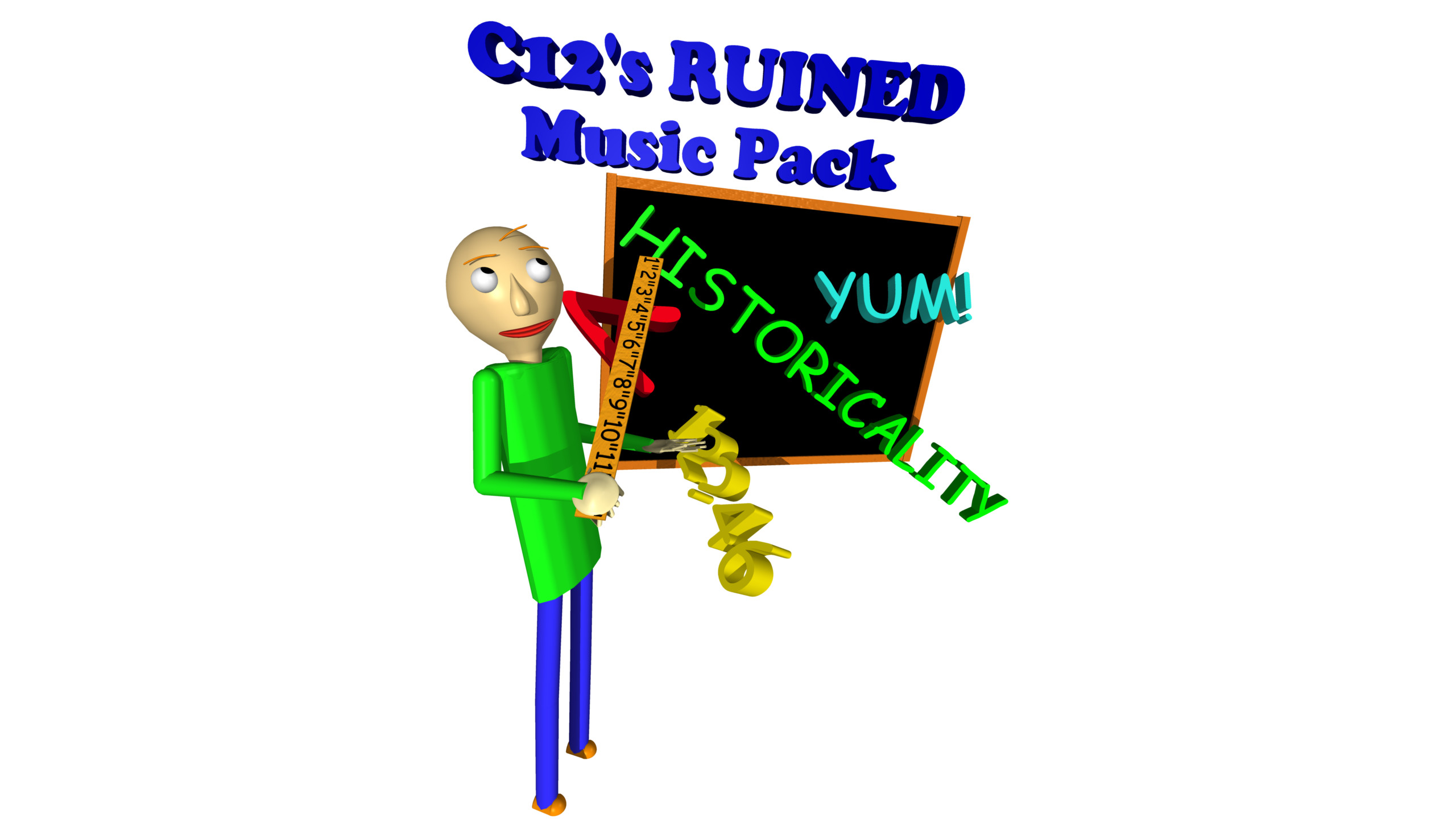 (0.9) Baldi's RUINED music pack Mod for Baldi's Basics | Baldi Mods