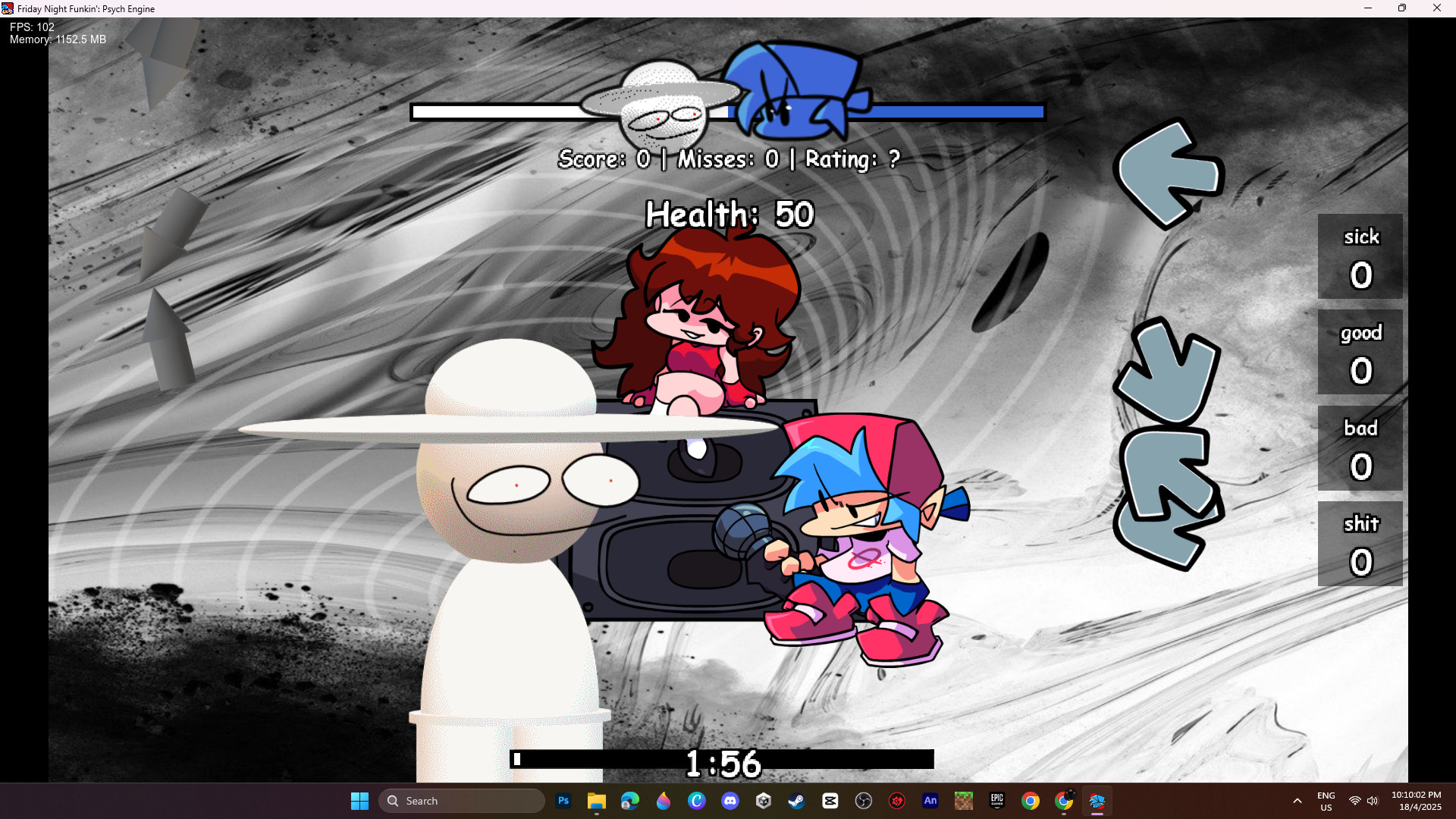 FNF Dave And Bambi Grayness Edition Mod for Friday Night Funkin' | FNF Mods