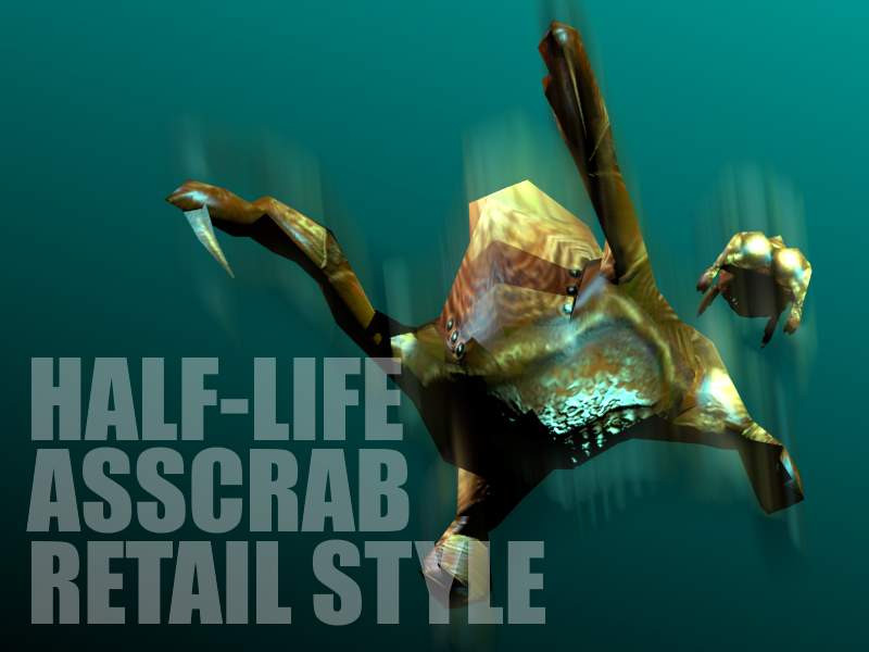 Retail styled Ass-Crab Mod for Half-Life | HL Mods